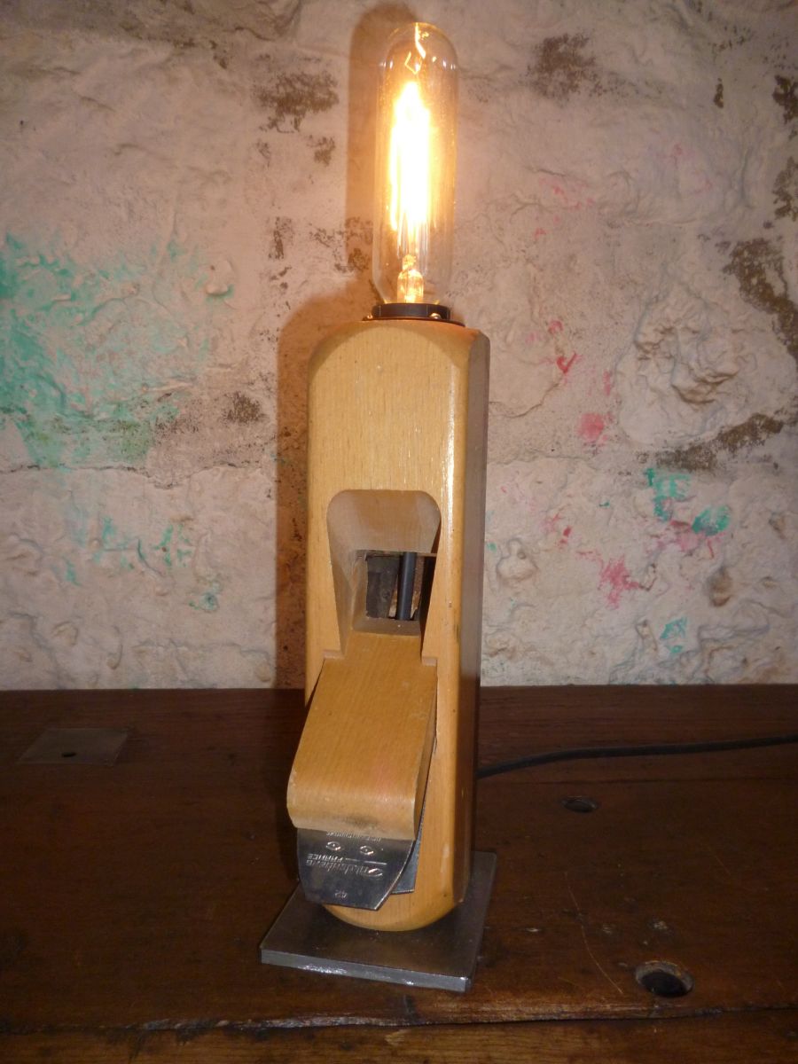 Lampe rabot - GOLDENBERG - – Luckyfind Lampe rabot - GOLDENBERG - – Luckyfind