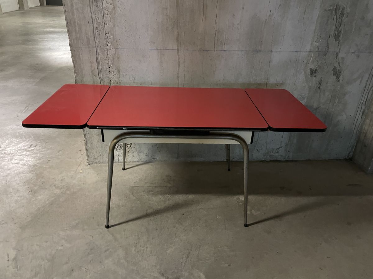 Table en formica années 60 – Luckyfind