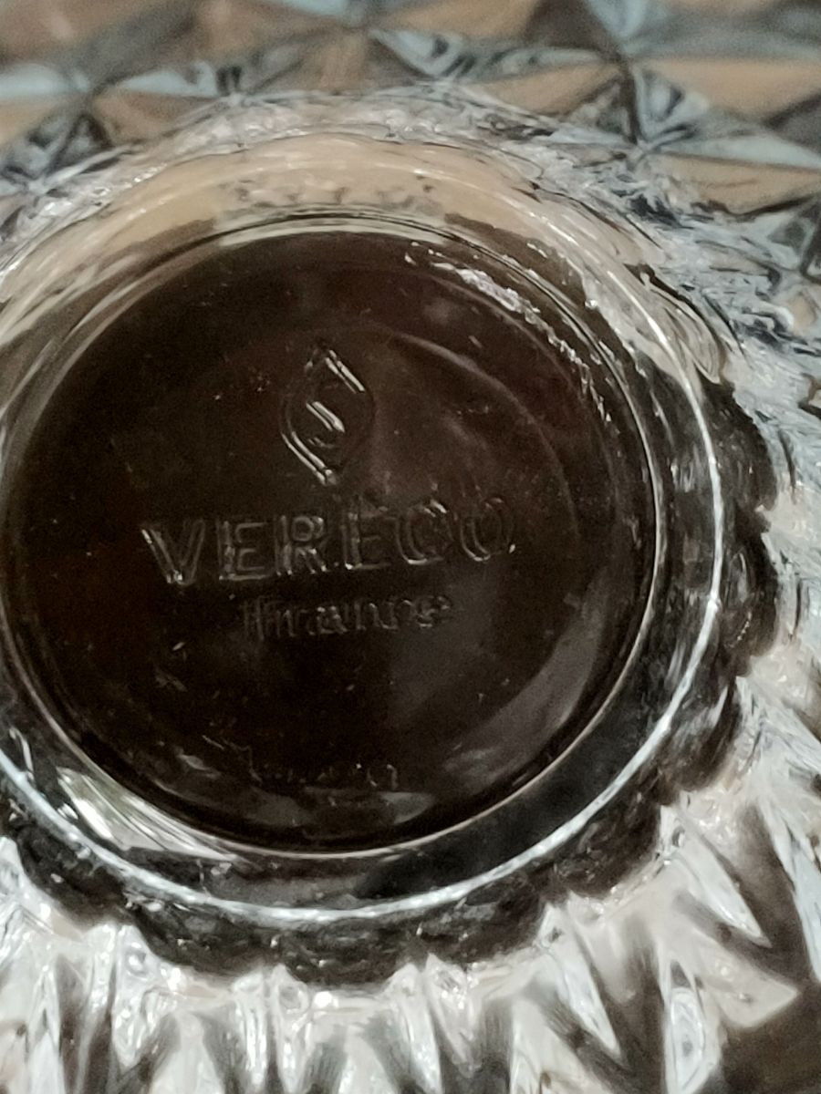 Lot de 6 verres Vereco diamant – Luckyfind