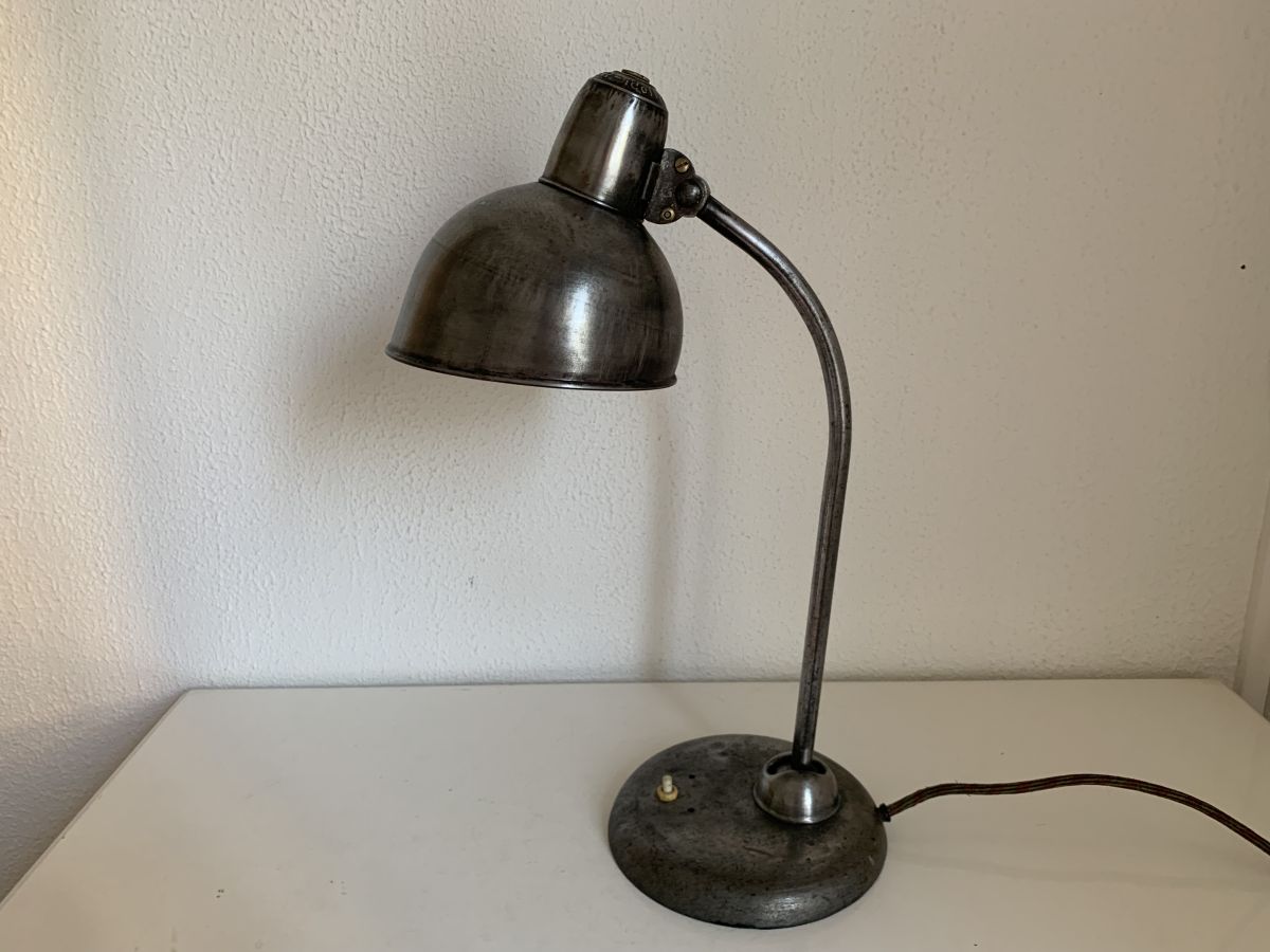 Lampe vintage 1930 Kaiser Idell 6551 bauhaus - 45 cm – Luckyfind