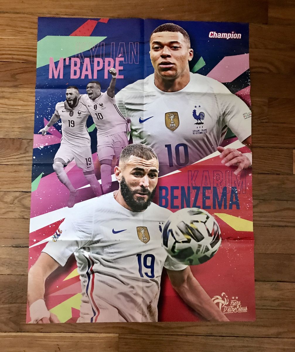 Poster Benzema Réal de Madrid – Luckyfind